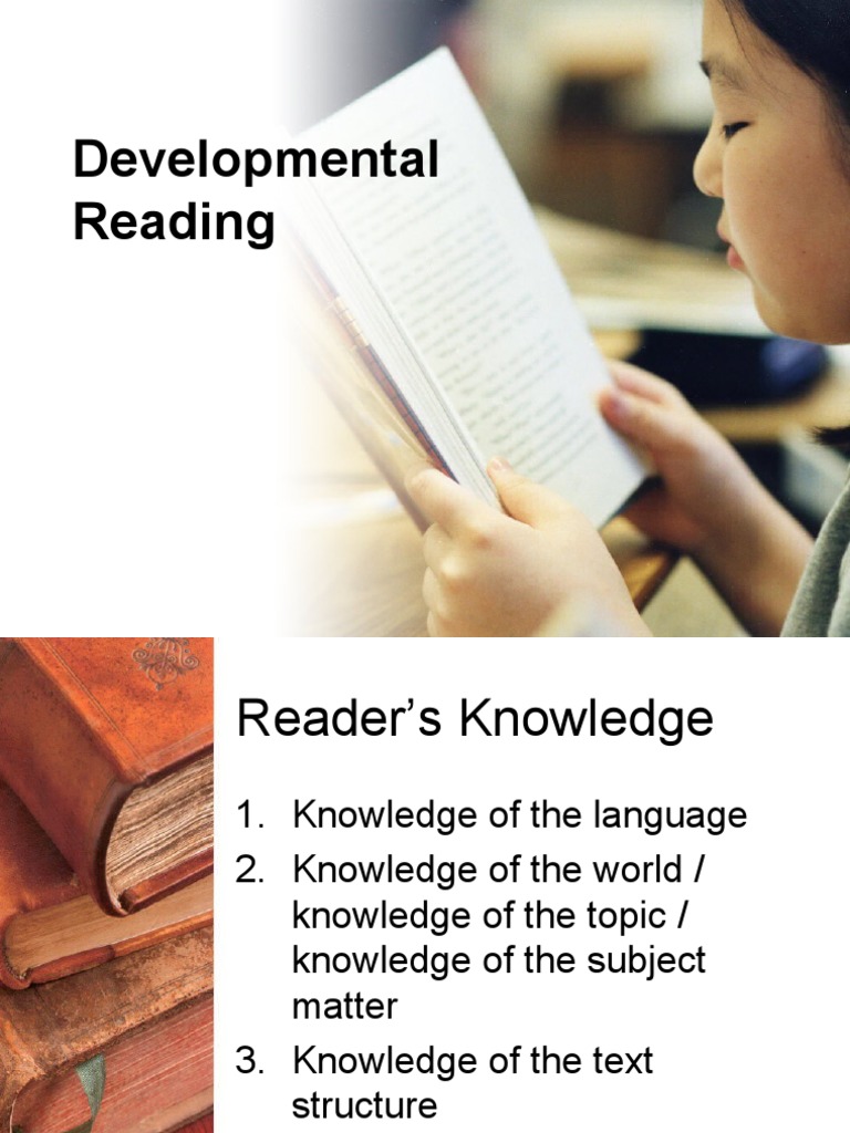 Developmental Reading | PDF | Reading Comprehension | Semantics