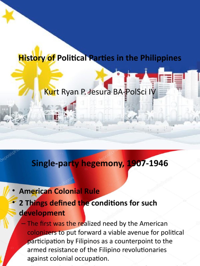 History of Political Parties in The Philippines Final | PDF