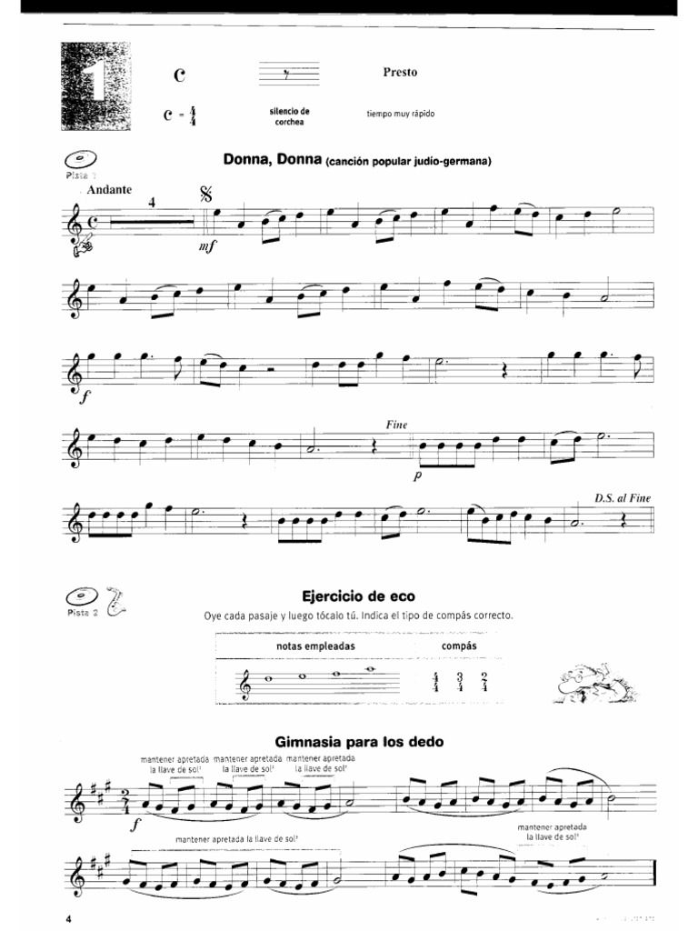 Escuchar, Leer y Tocar Vol 2 | PDF