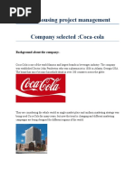 Coca-Cola Manufacturing Process Flow Chart | PDF | Coca Cola | Quality ...