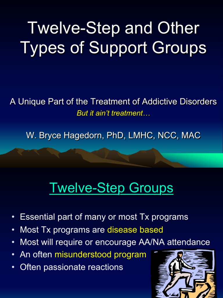 12 Step Support Groups | PDF | Twelve Step Program | Alcoholics Anonymous