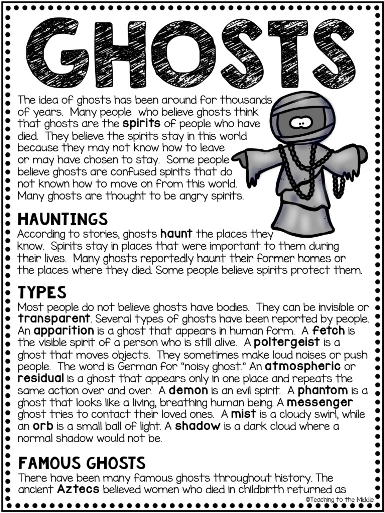 Ghosts | PDF | Ghosts | Ghost Hunting