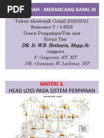4-Perhitungan Head Pompa | PDF