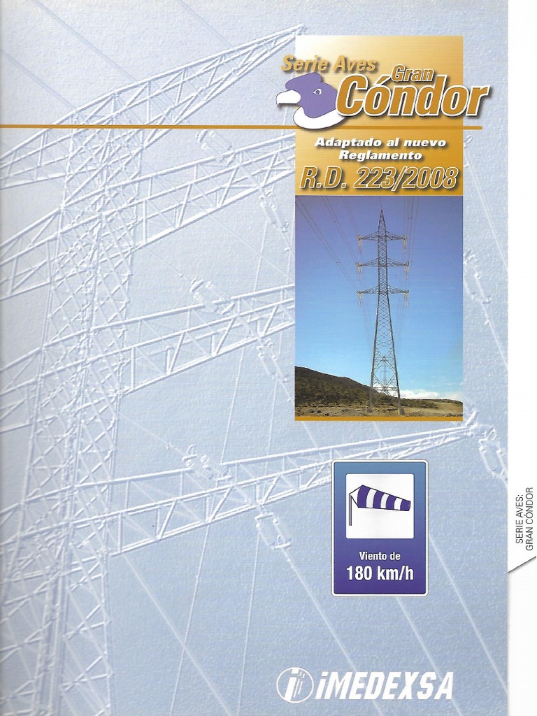 Torres Gran Cóndor para 220 KV | PDF | Arquitectura | Diseño arquitectonico