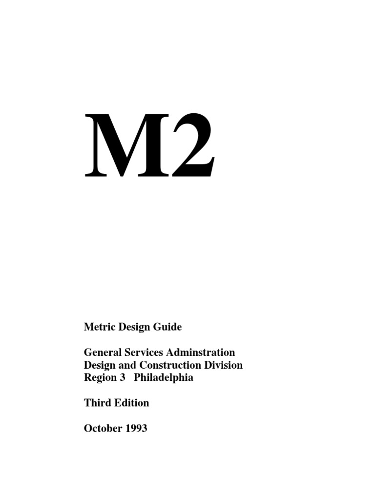 Metric Design Guide Gsam2 | PDF