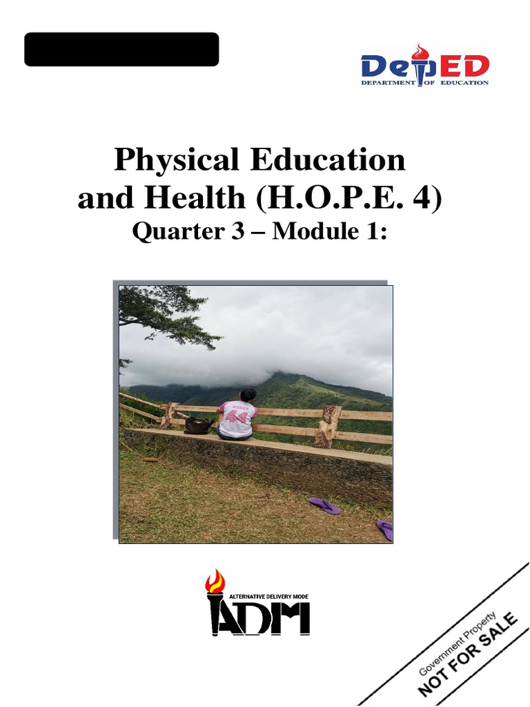 Physical Education and Health (H.O.P.E. 4) : Quarter 3 - Module 1 | PDF