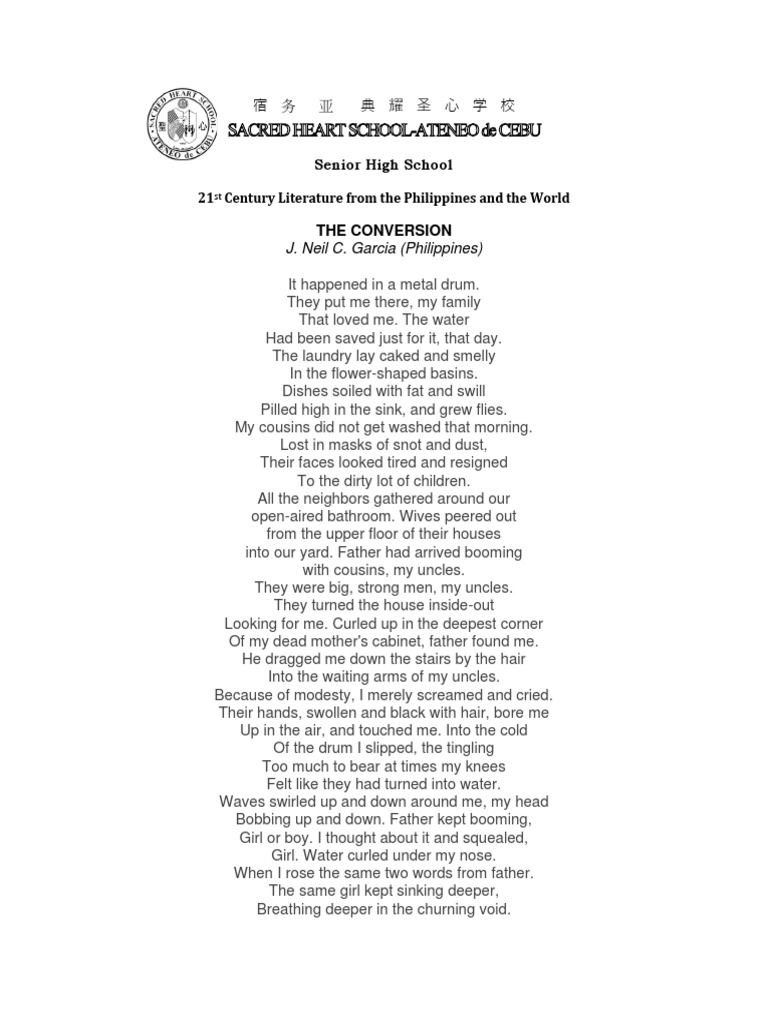 The Conversion by J. Neil C. Garcia | PDF