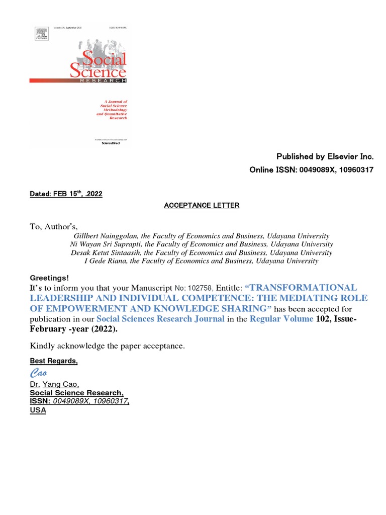 LOA Jurnal | PDF