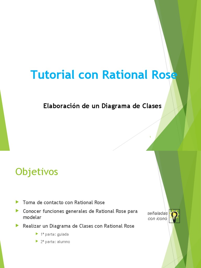Tutorial Con Rational Rose | PDF | Lenguaje de modelado unificado | Modelado científico
