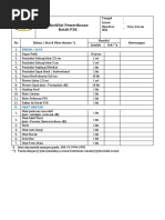 Form Checklist Kotak p3k | PDF