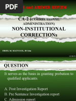 CA3 Therapeutic Modalities EXAMM King | PDF | Human Rights | Crimes