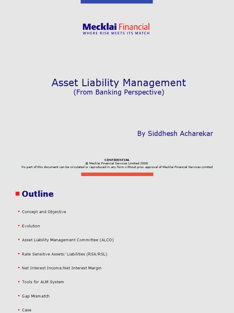 Asset Liability Management: (From Banking Perspective) | PDF | Interest ...
