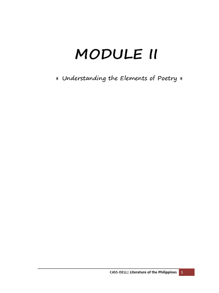 Denotation & Connotation in Poetry | PDF | Connotation | Poetry