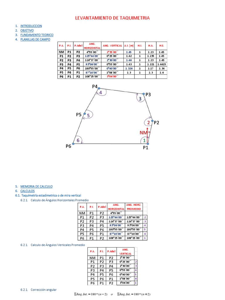 S1-2021 Taquimetria | PDF | Equipo | Distancia