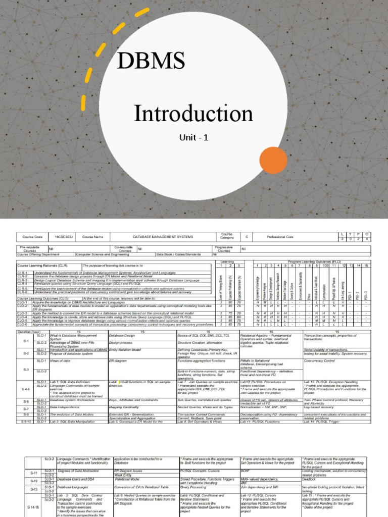 Unit 1 | PDF