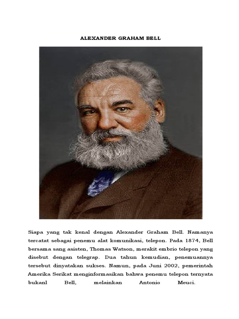 Alexander Graham Bell | PDF