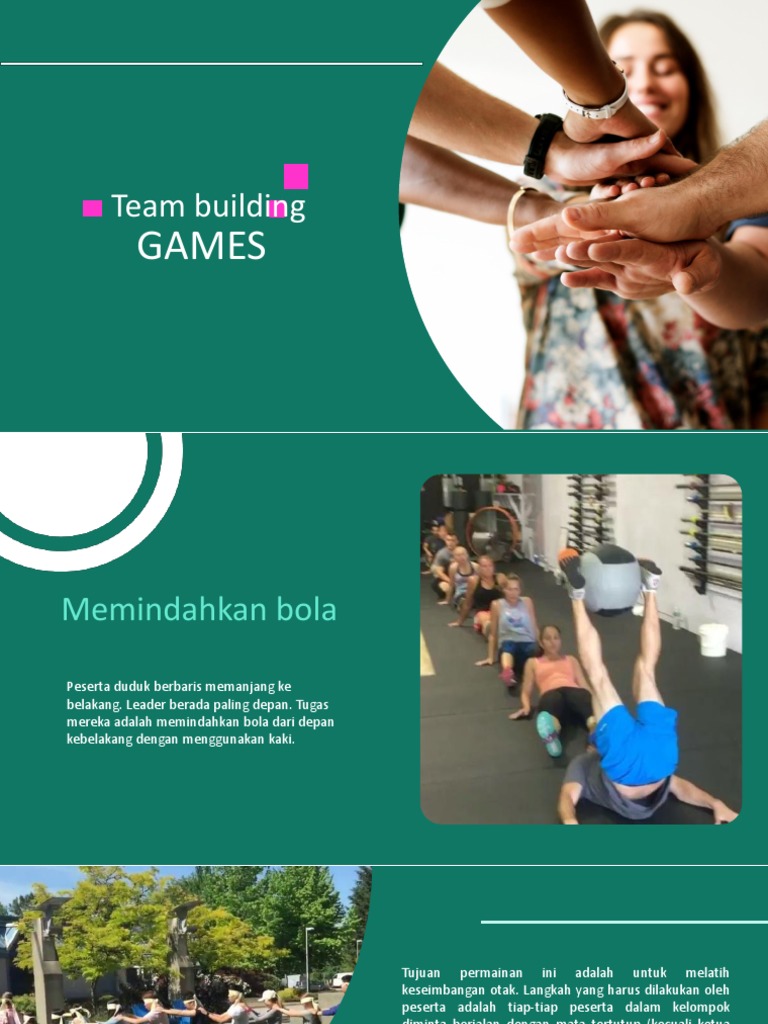 Permainan Outbound untuk Team Building | PDF