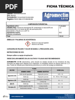 Ficha Tec Rescate 20 PS 2021 | PDF | Insectos