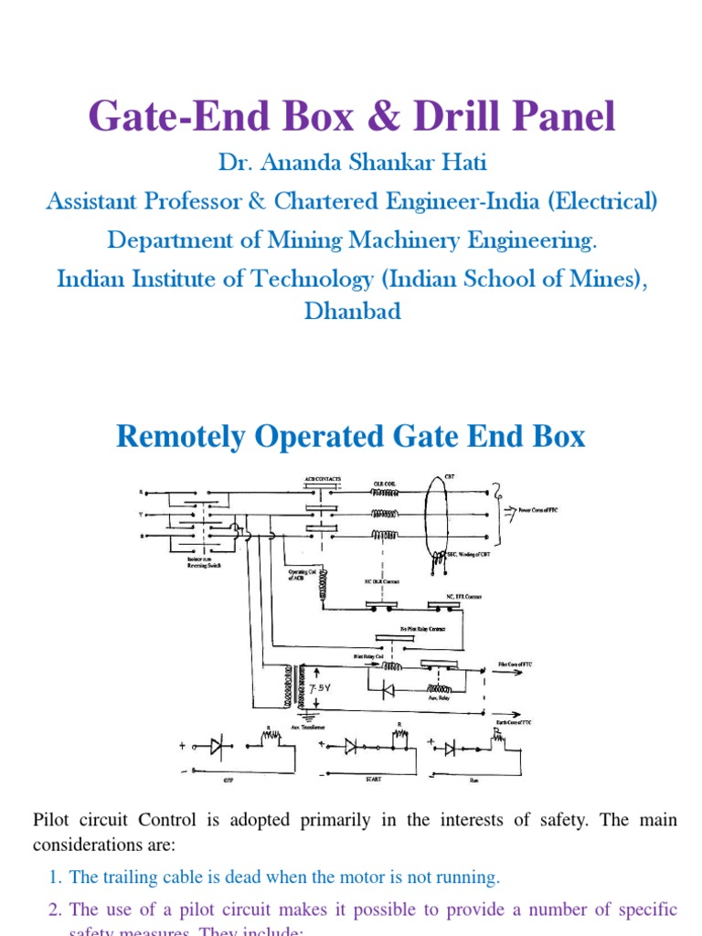 Gate-End Box & Drill Panel | PDF | Home & Garden | Technology & Engineering