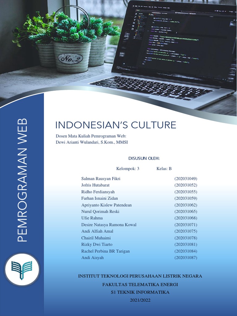 Kelompok 3 Pemrograman Web B Project Website | PDF