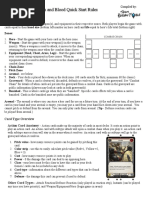 Gundam Card Game Rules Guide | PDF | Playing Cards