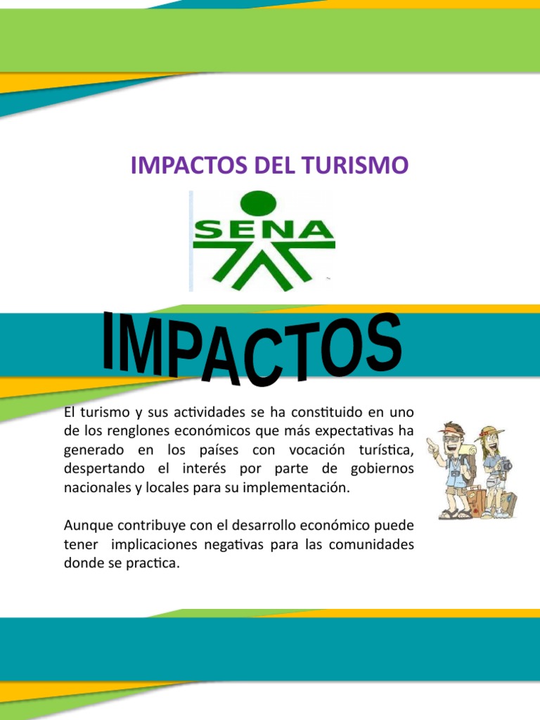 Impactos Del Turismo Pdf Turismo Economias