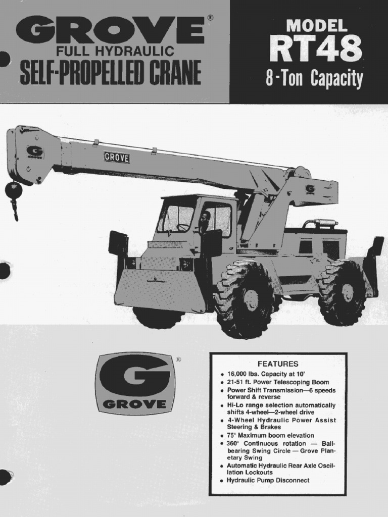Grove RT48 Spec | PDF