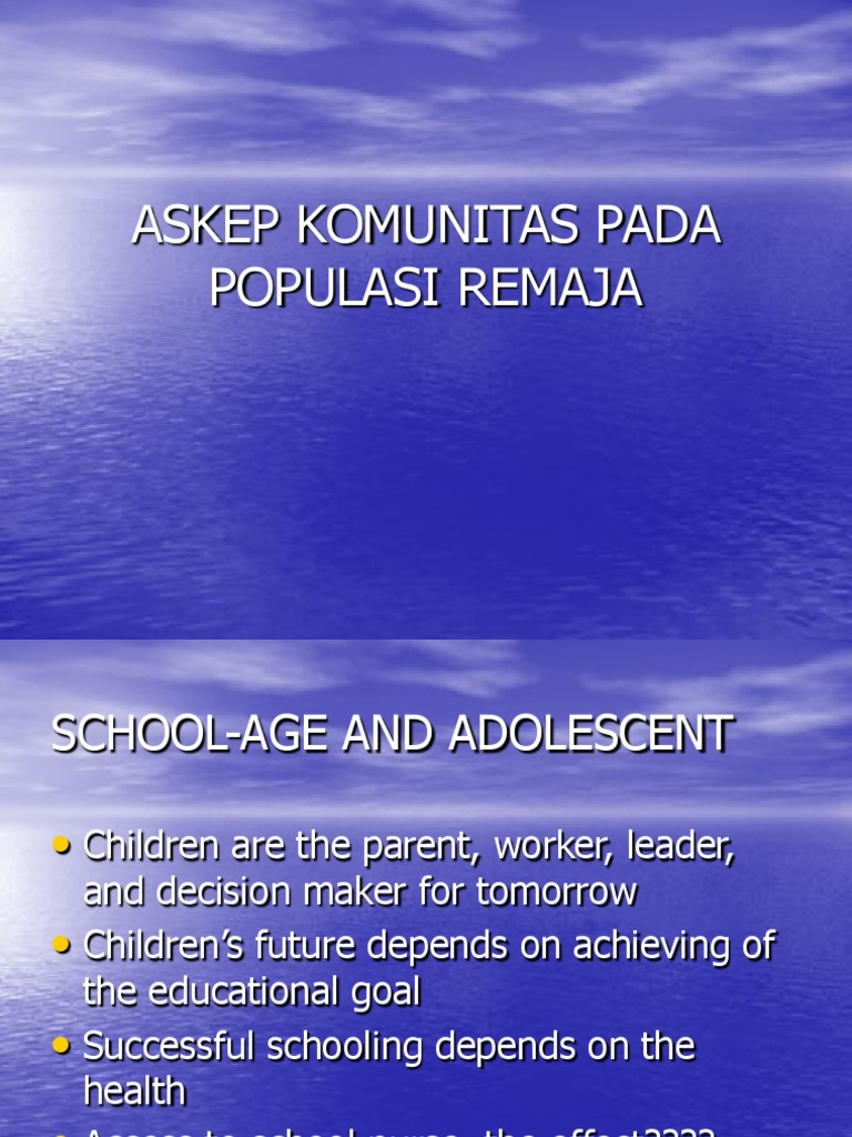 Askep Remaja | PDF