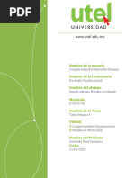 Formato de Trabajos UTEL 1 | PDF