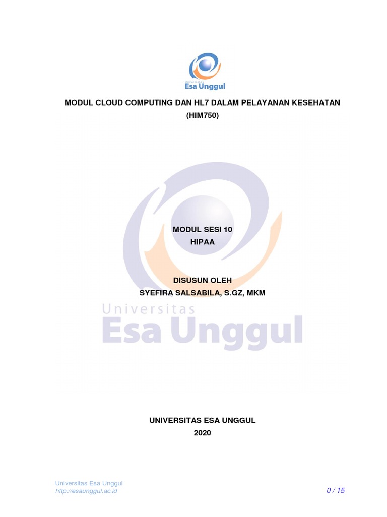 Modul Cloud 10 | PDF