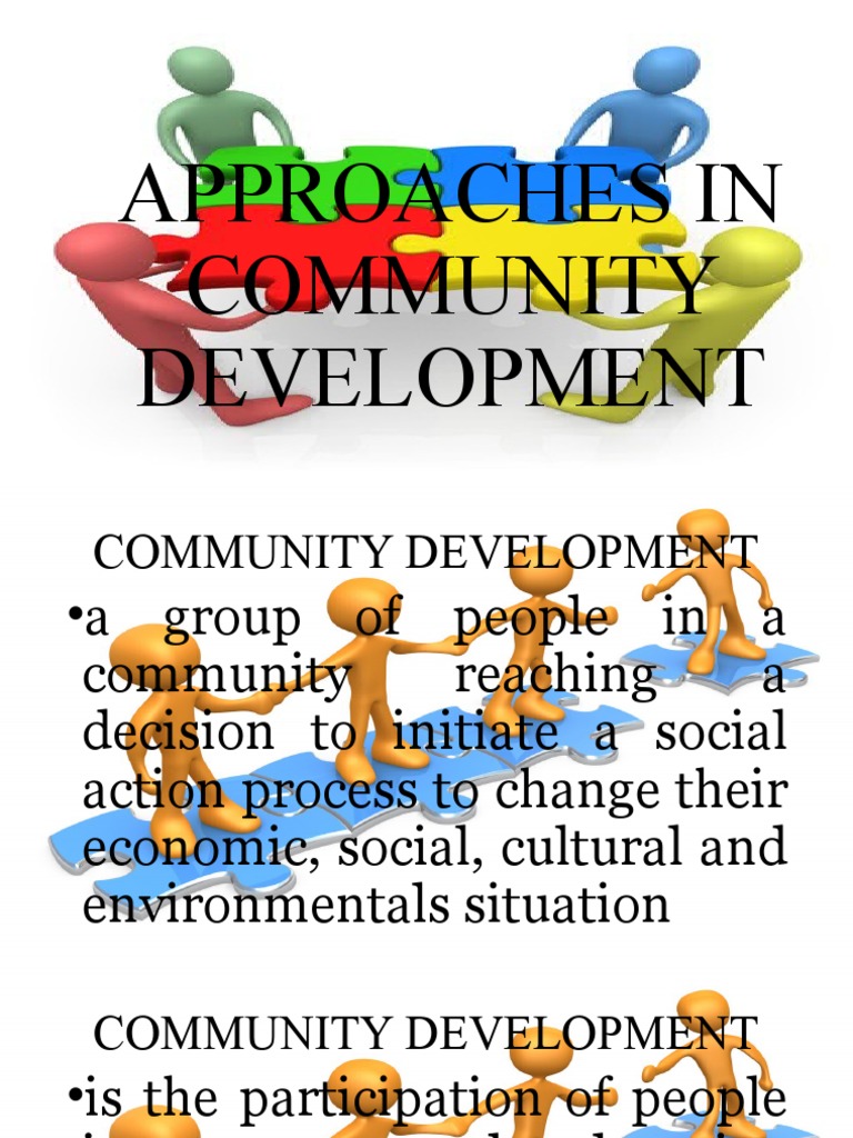 Approaches in Community Development | Download Free PDF | Community | Foods