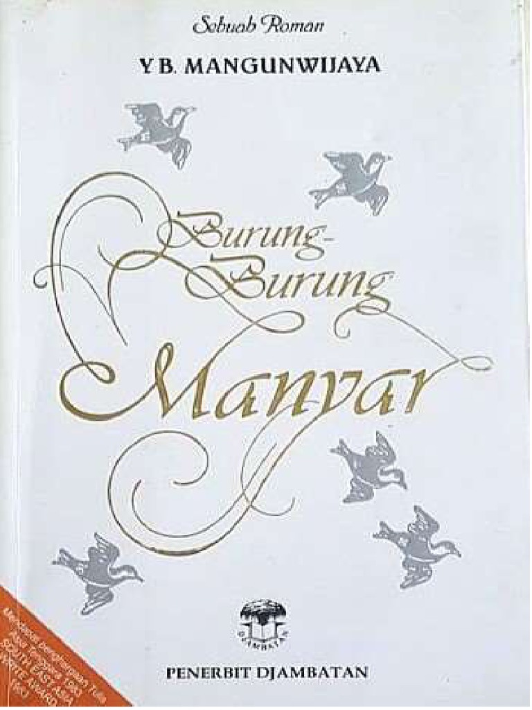 Burung-Burung Manyar Sebuah Roman by Y. B. Mangunwijaya | PDF