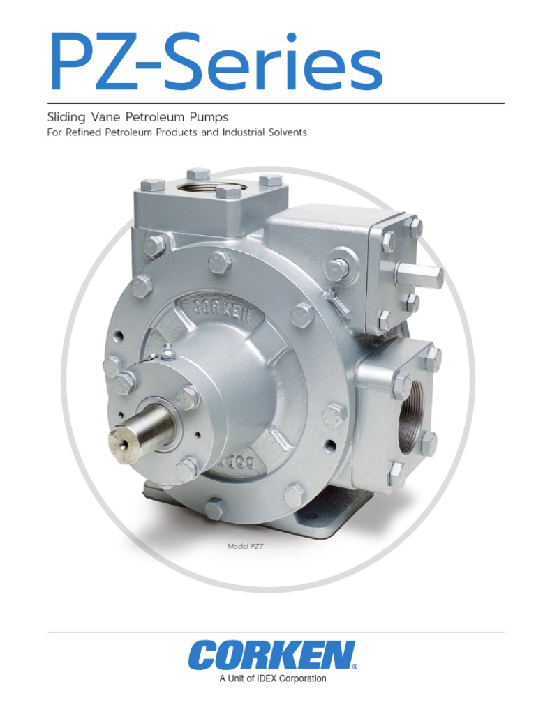 Corken PZ Series | PDF | Pump | Valve