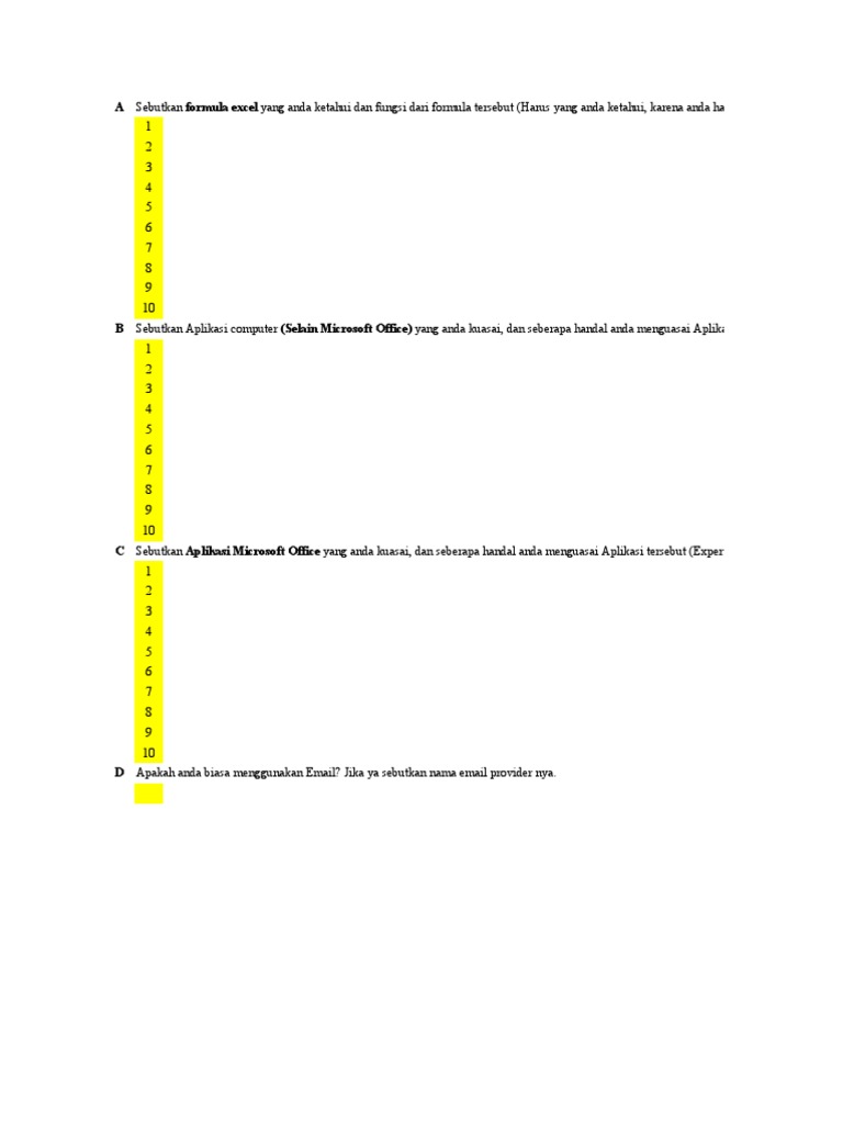 Test Excel Nr Rev Pdf