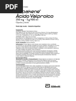 Valpakine 500 mg: Usos y Dosis | PDF | Farmacocinética | Medicamentos ...