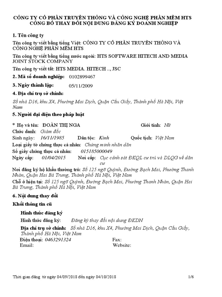 Amend Announcement PDF