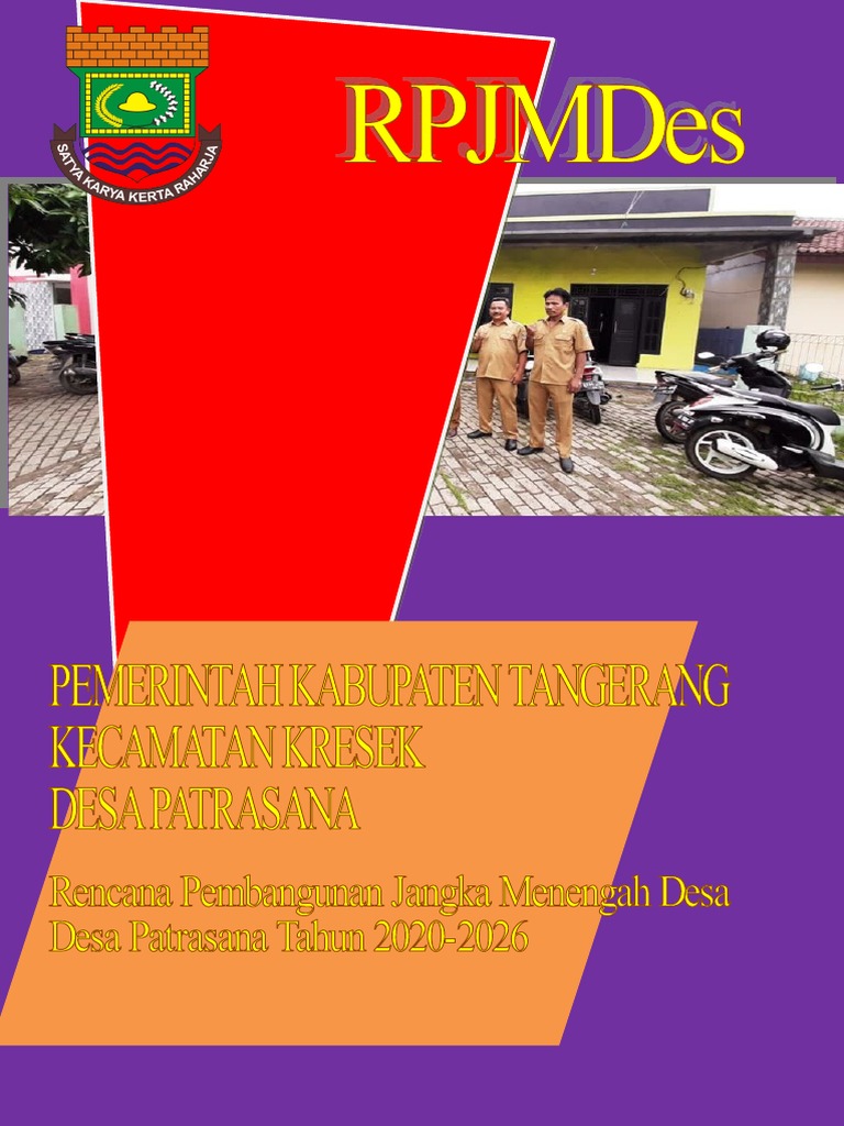 Cover Rpjmdes | PDF