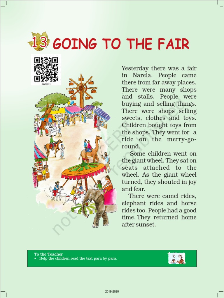 Class 2 English Raindrops 1 Pdf