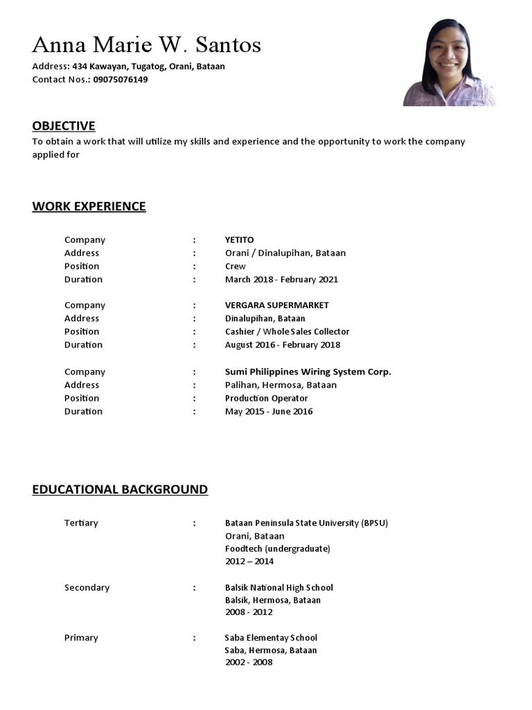 Anna Resume | PDF