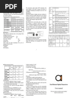 SEL-2812 Fiber-Optic Transceiver Guide | PDF | Optical Fiber | Duplex ...