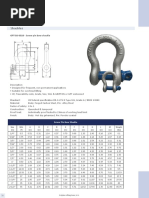 GN Wide Body Shackle H10 | PDF