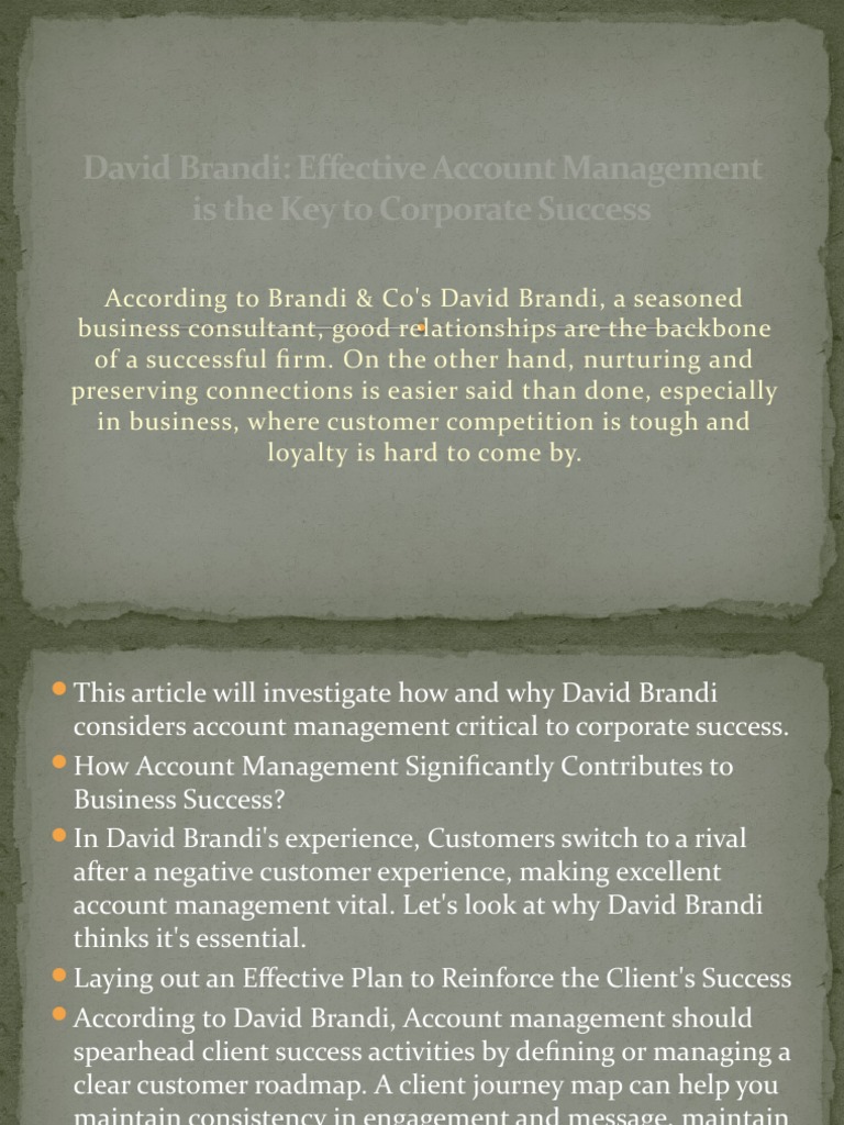 Fundamentals of Accounting Learn From David Brandi | PDF | Career ...
