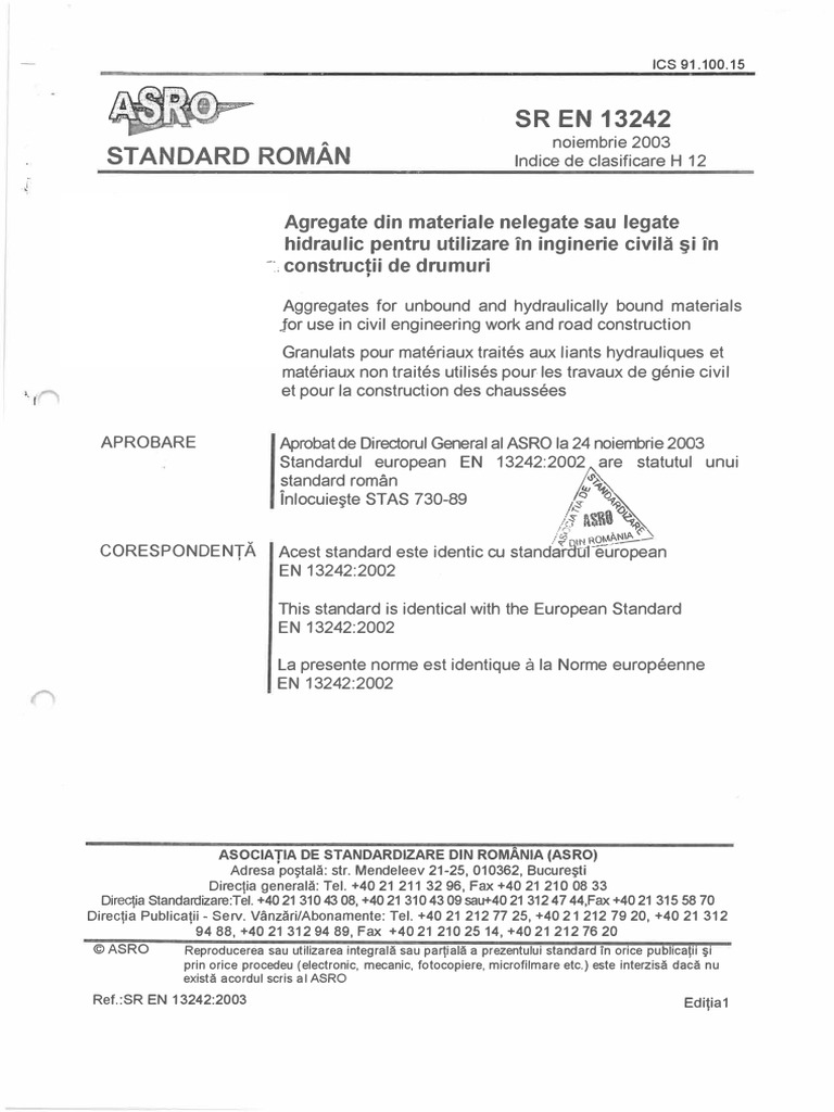 SR en 13242 2003 | PDF