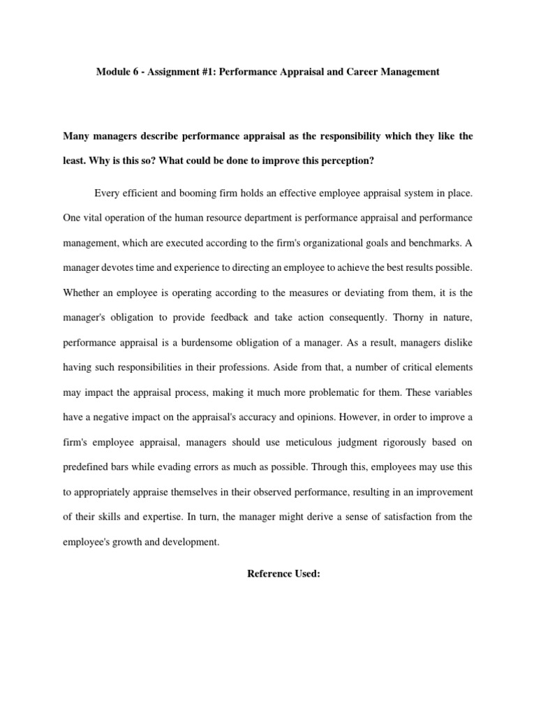 Module 6 Assignment 1 | PDF