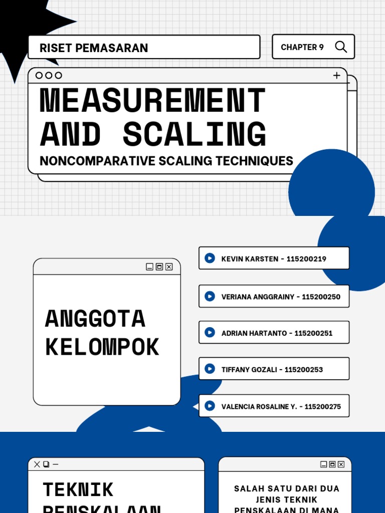 Chapter 9 Measurement And Scaling Noncomparative Scaling Techniques Pdf