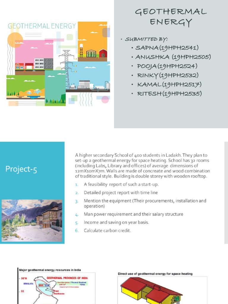Geothermal Energy PDF | PDF | Duct (Flow) | Heat Pump
