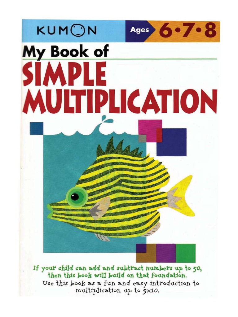 Ages 678 - My Book of Simple Multiplication | PDF | Multiplication ...