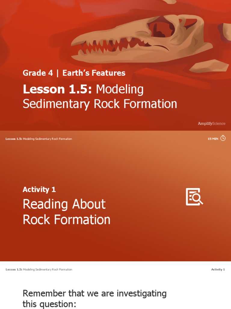EF Resource Classroom Slides Lesson 1-5 | PDF | Sedimentary Rock | Rock ...