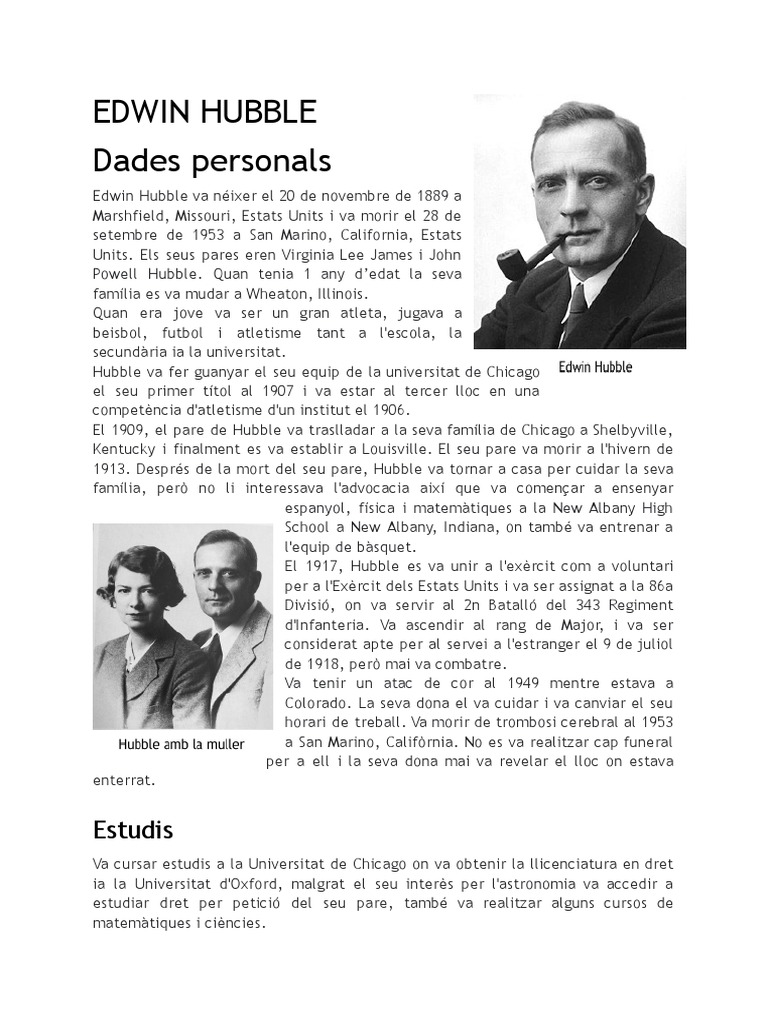 Edwin Hubble | PDF
