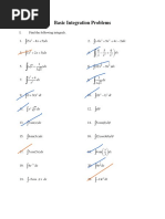100 Integration Problems | PDF